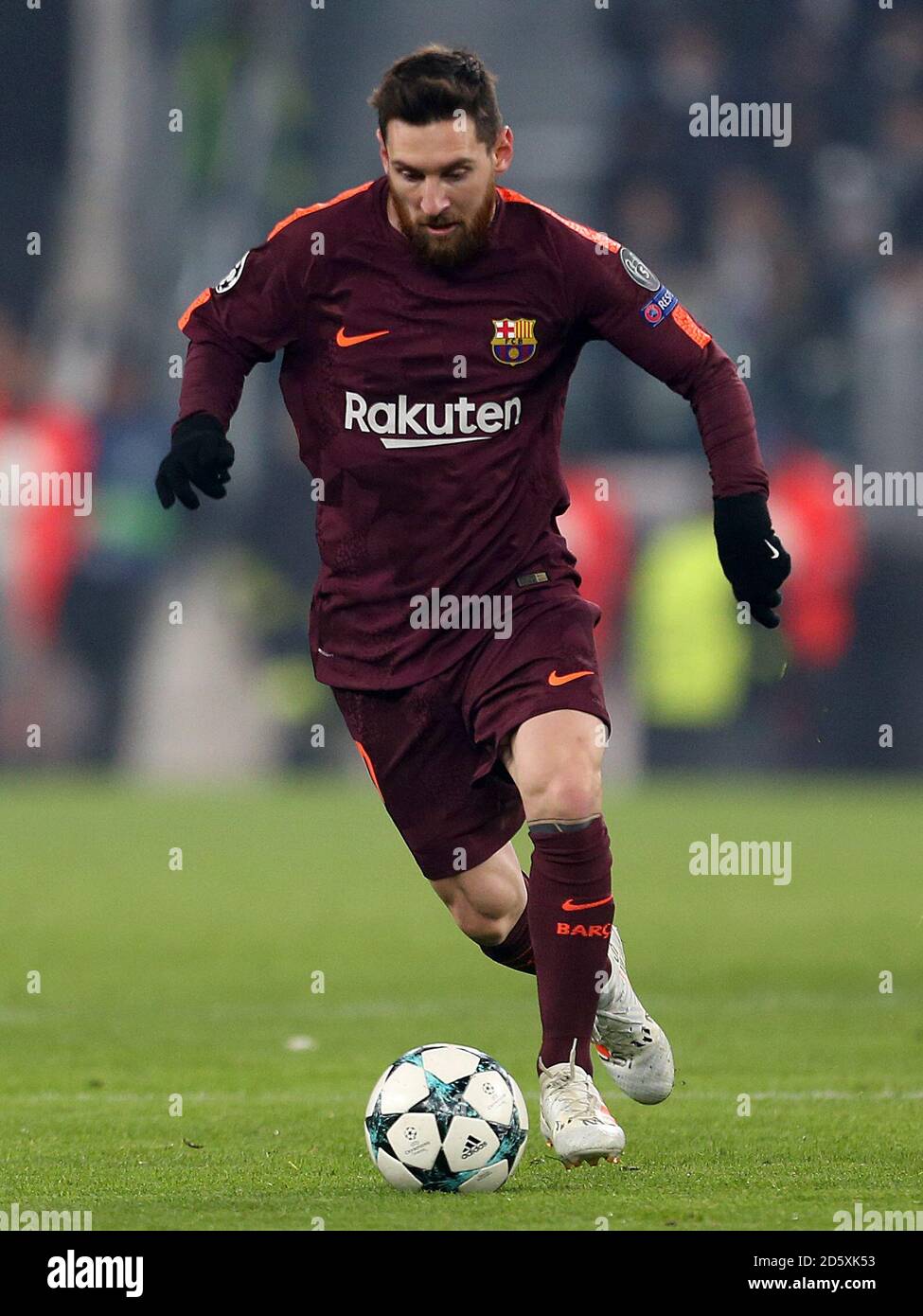 Barcelona Lionel Messi in action Stock Photo - Alamy