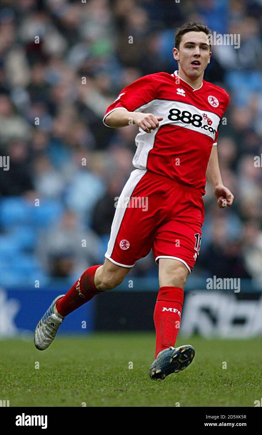 Stewart Downing, Middlesbrough Stock Photo - Alamy