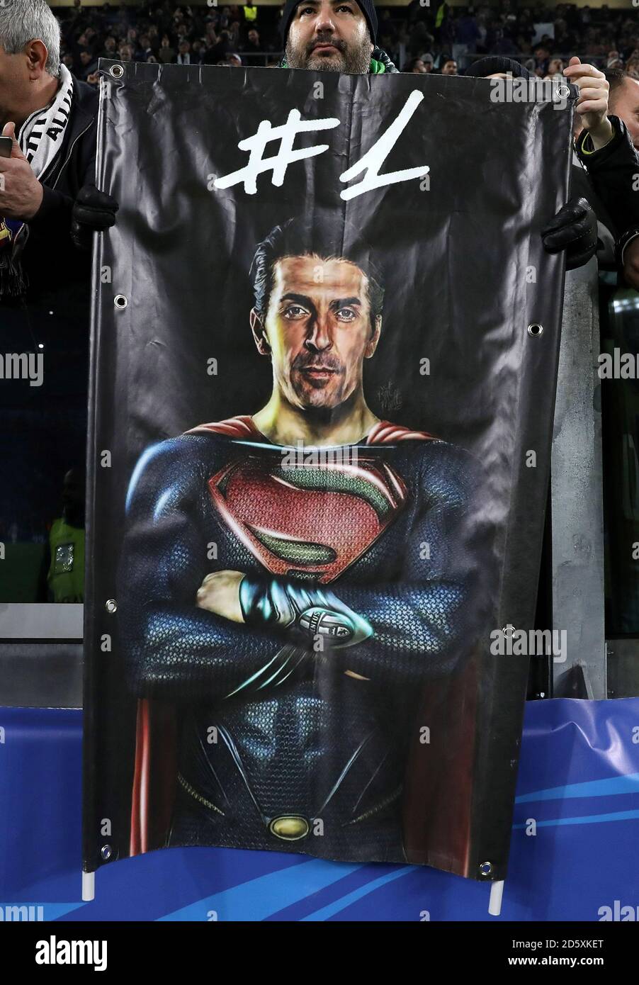 General view of a Juventus Gianluigi Buffon poster Stock Photo - Alamy