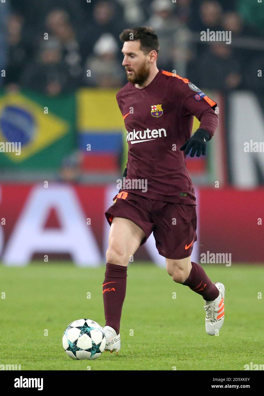 Barcelona Lionel Messi in action Stock Photo - Alamy