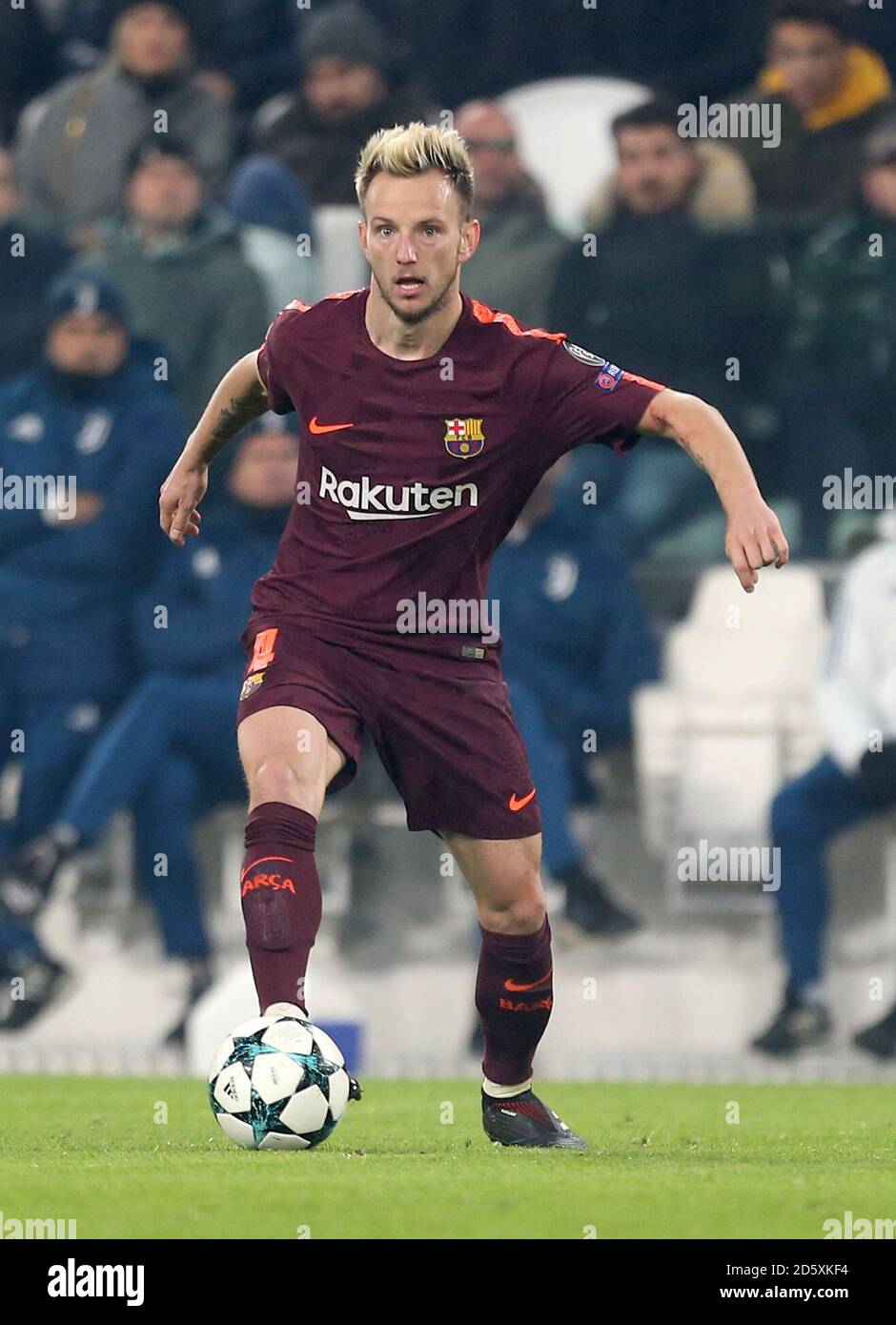 Barcelona Ivan Rakitic in action Stock Photo - Alamy
