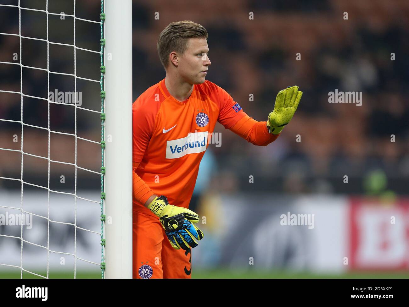 Austria Wien Patrick Pentz in action Stock Photo - Alamy