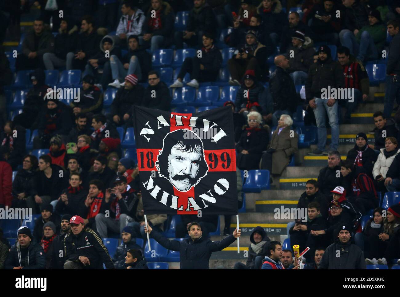 AC Milan fans Stock Photo - Alamy