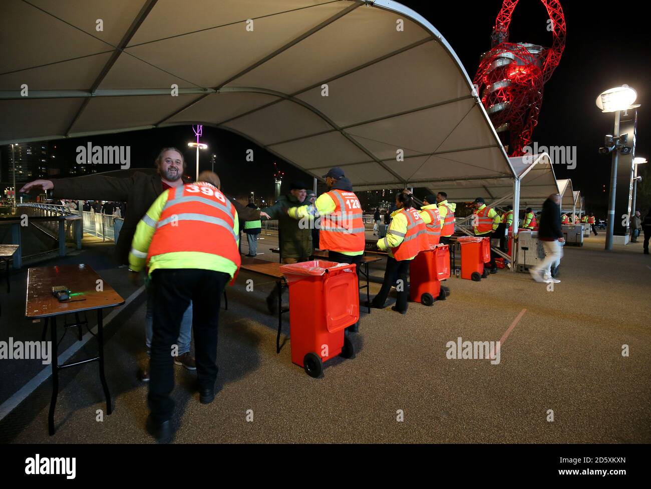 Stadium security gate hi-res stock photography and images - Alamy