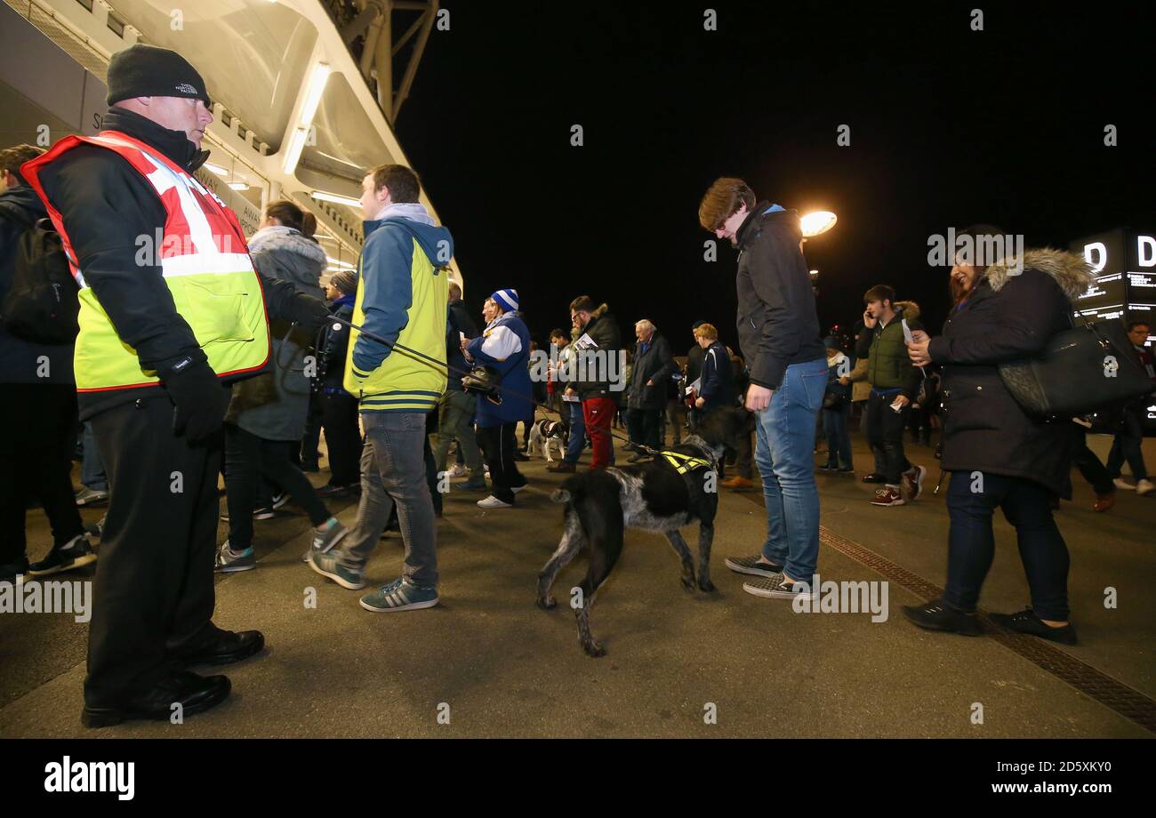 Stadium security gate hi-res stock photography and images - Alamy