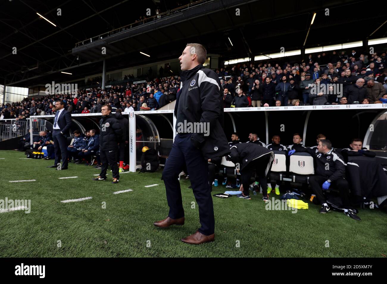 Millwall manager Neil Harris Stock Photo - Alamy