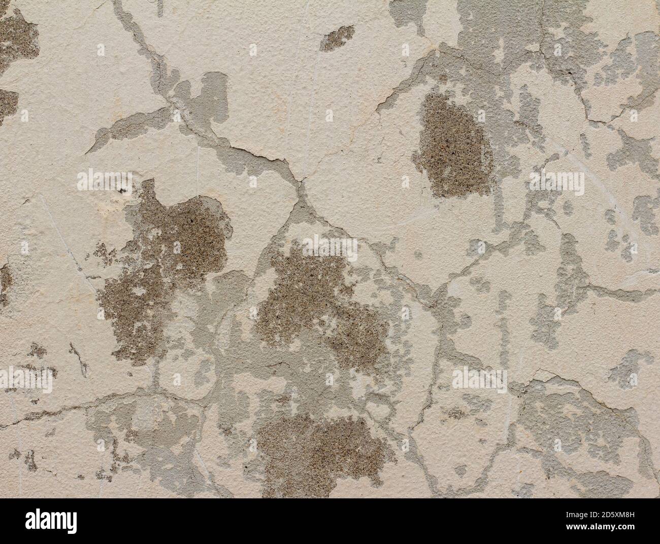 The texture of an old wall with fallen plaster Stock Photo - Alamy