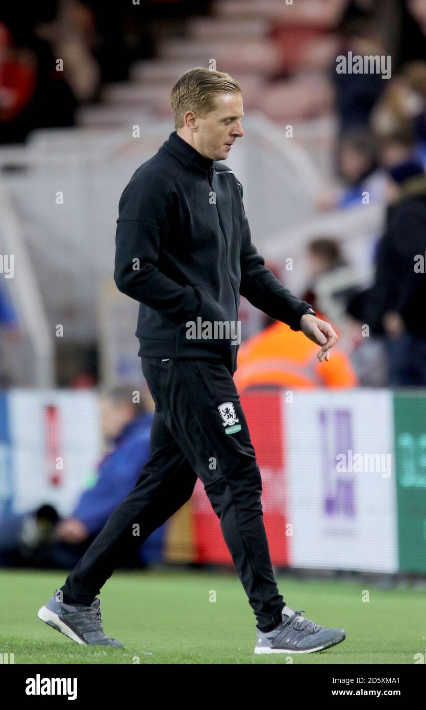Middlesbrough manager Garry Monk Stock Photo - Alamy
