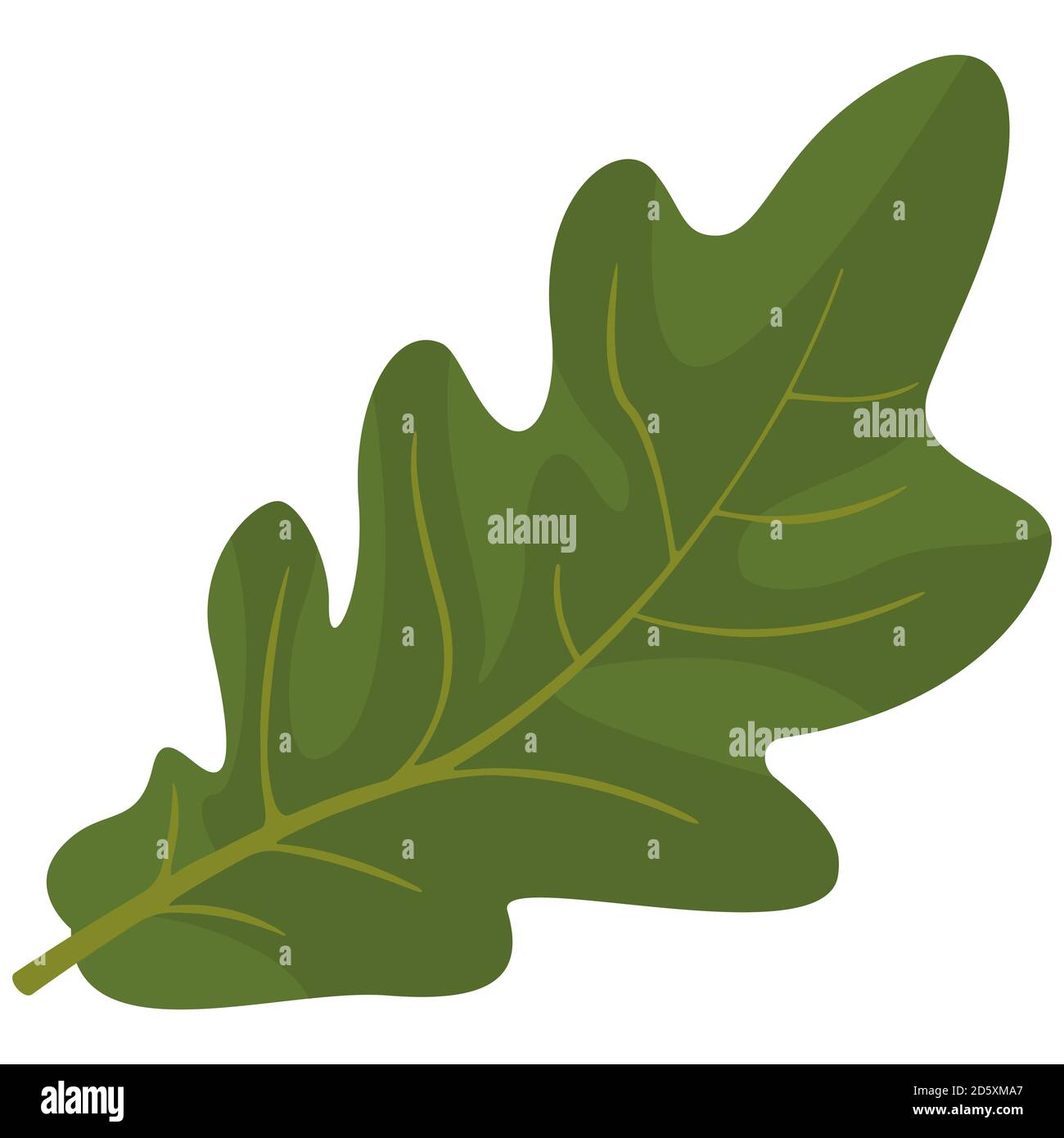Oak leaf symbol Stock Vector Images - Alamy