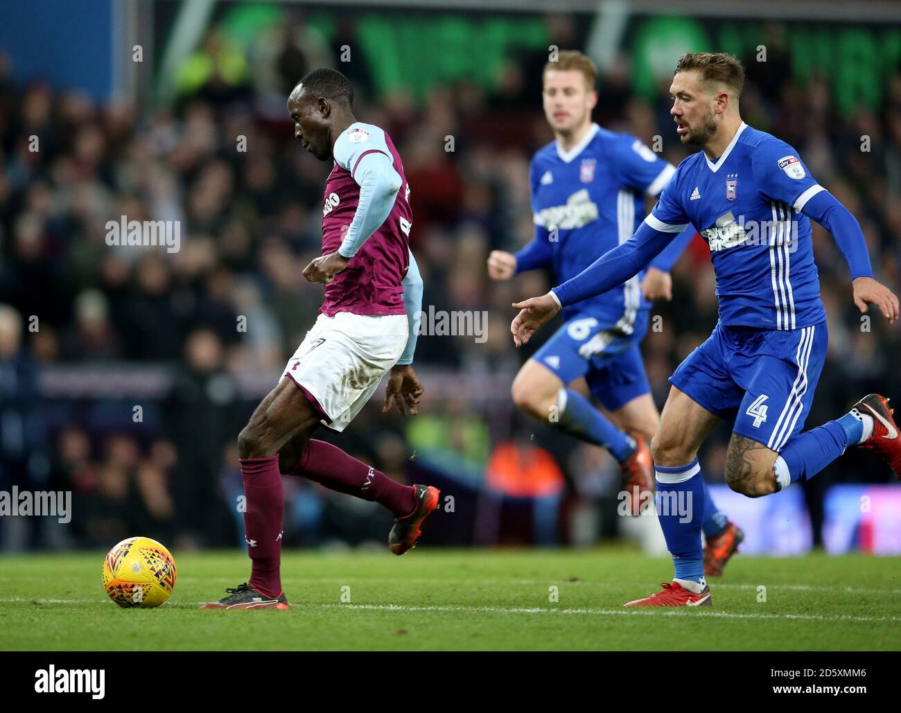 Aston villas albert adomah hi-res stock photography and images - Alamy