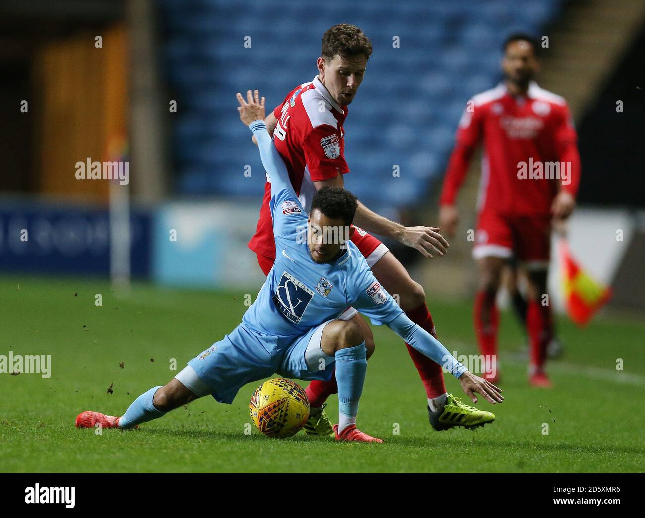 Coventry City's Devon Kelly-Evans and Crawley Town's Mark Randall Stock ...