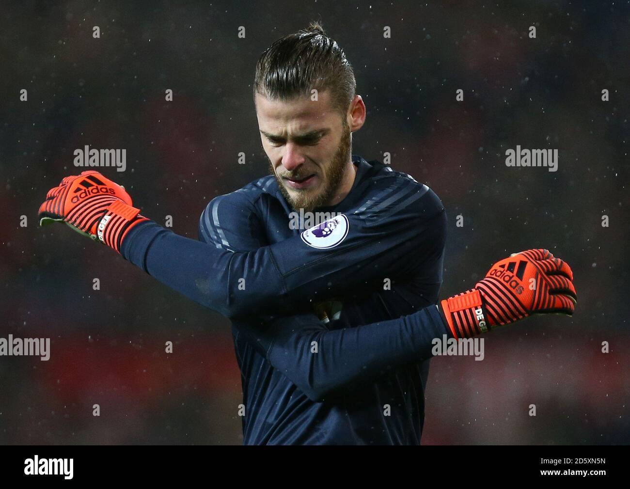 Manchester United goalkeeper David De Gea Stock Photo - Alamy