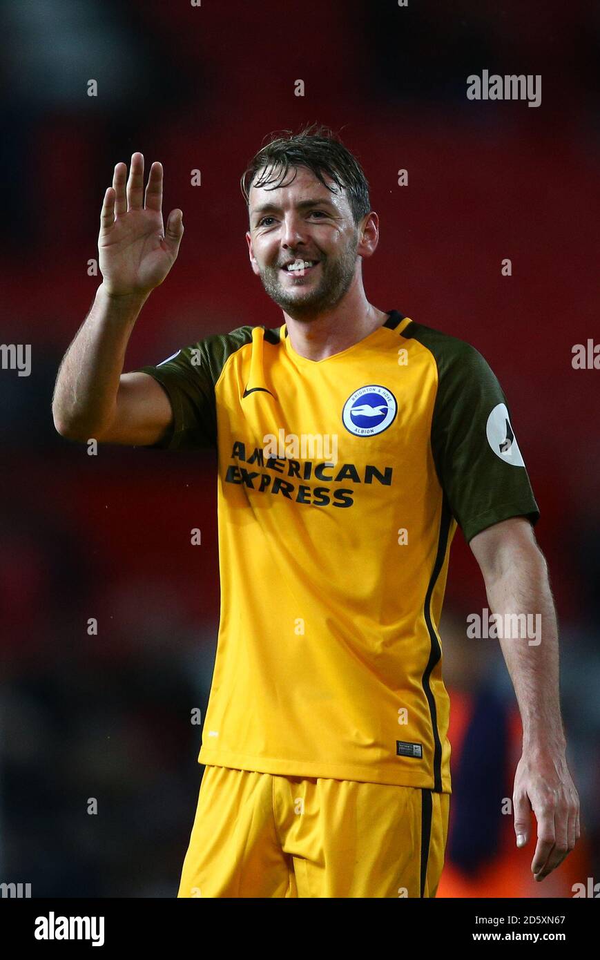 Brighton & Hove Albion's Dale Stephens Stock Photo - Alamy