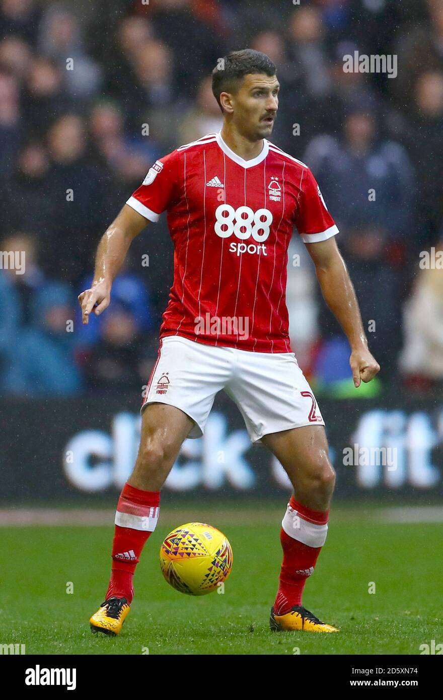 Nottingham Forest's Eric Lichaj Stock Photo - Alamy