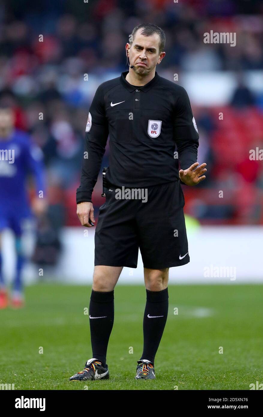 Referee Peter Bankes Stock Photo - Alamy