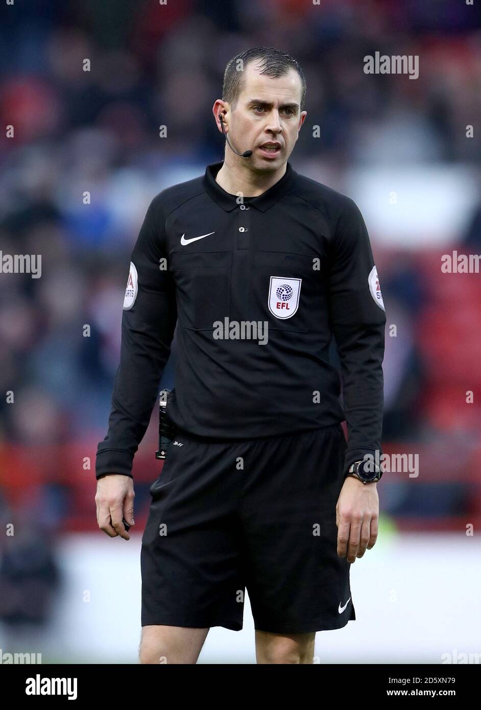 Referee Peter Bankes Stock Photo - Alamy