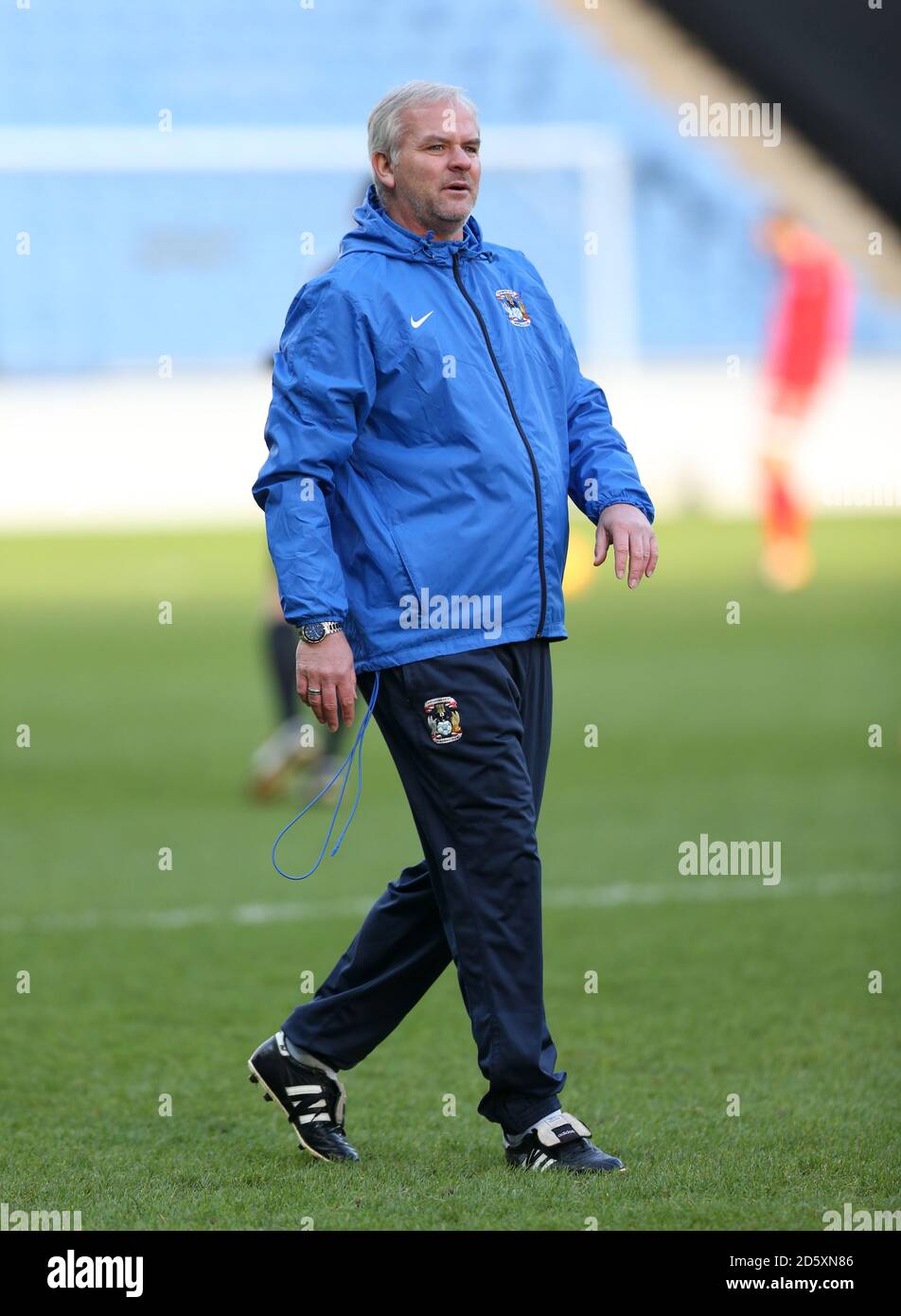Coventry City Assistant Manager Adrian Viveash Stock Photo - Alamy