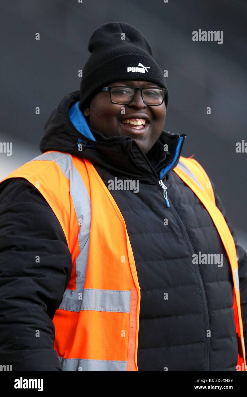 A member of security staff Stock Photo - Alamy
