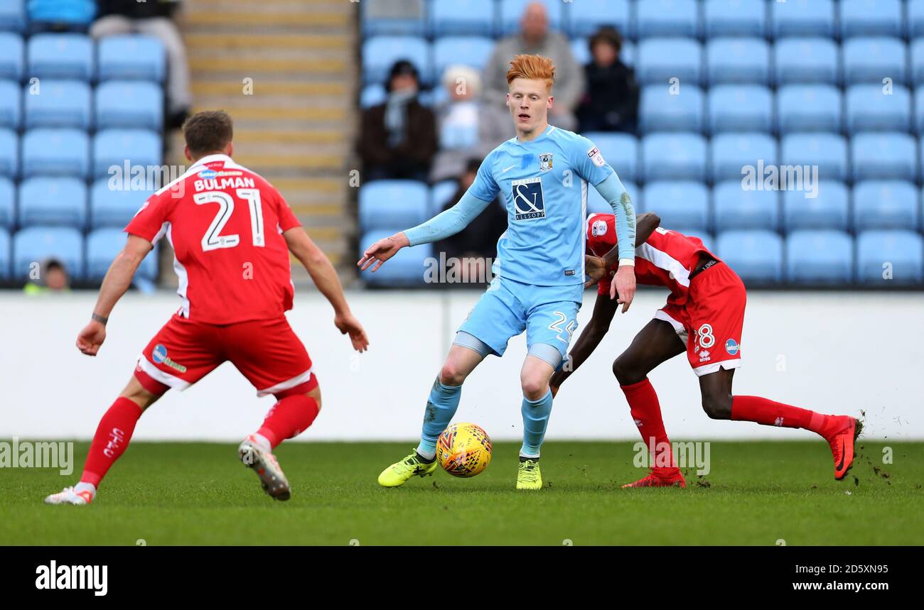 Coventry City's Ryan Haynes in action Stock Photo - Alamy