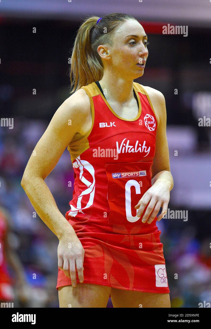 England Roses' Jade Clarke Stock Photo - Alamy