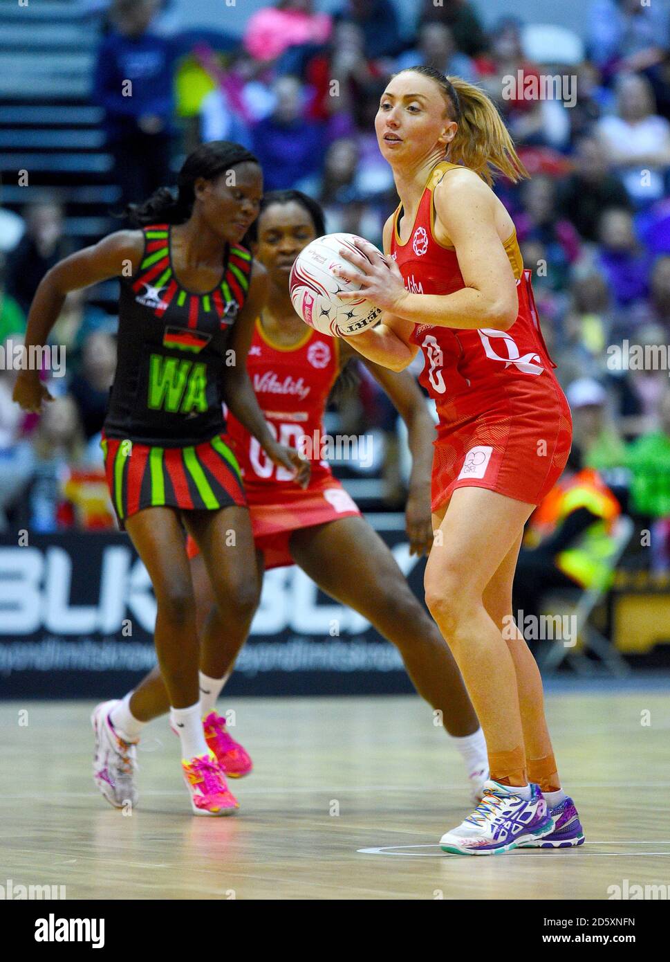 England Roses' Jade Clarke in action Stock Photo - Alamy