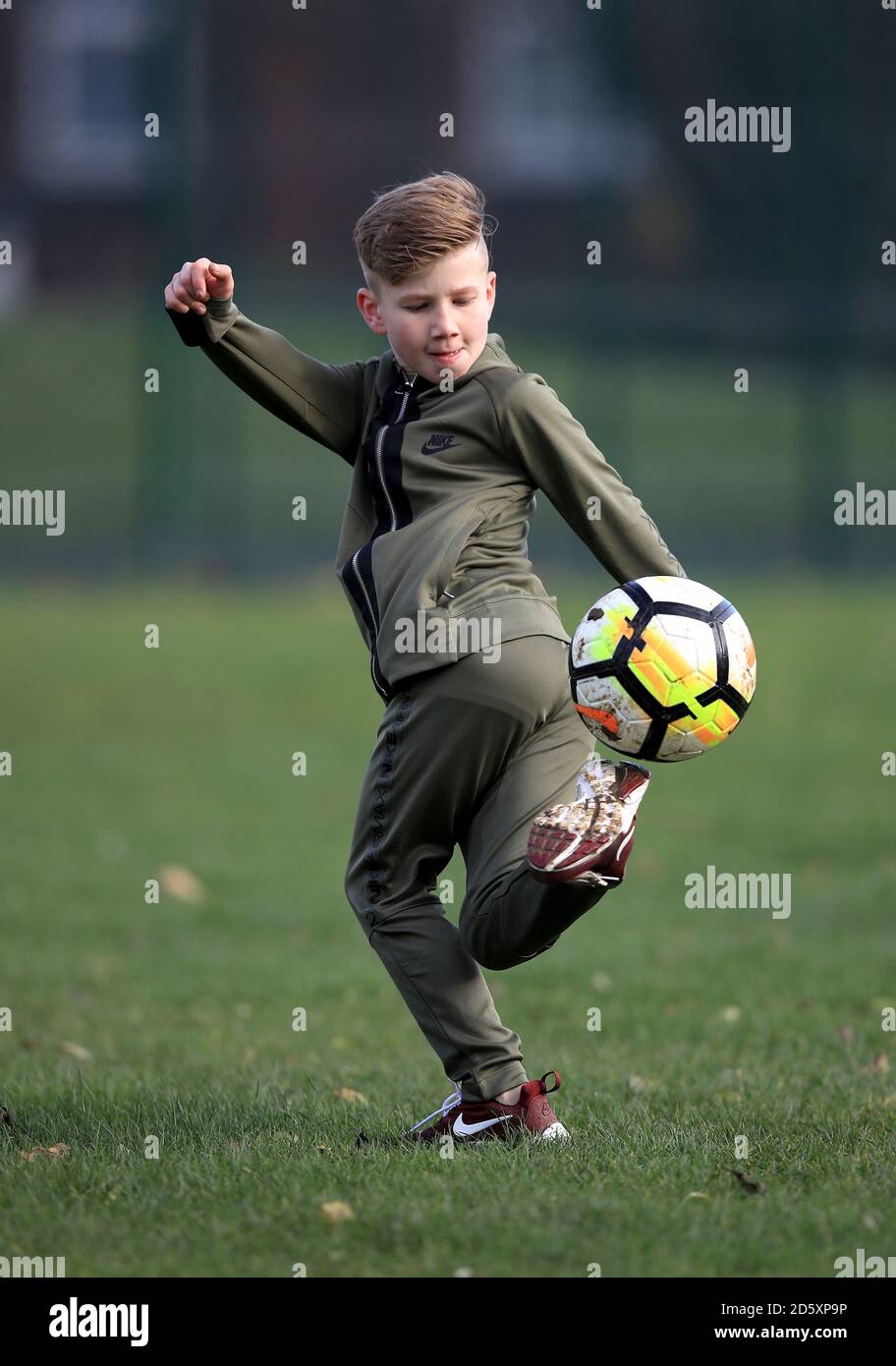 England footballer Kyle Walker was invited back to his hometown of ...