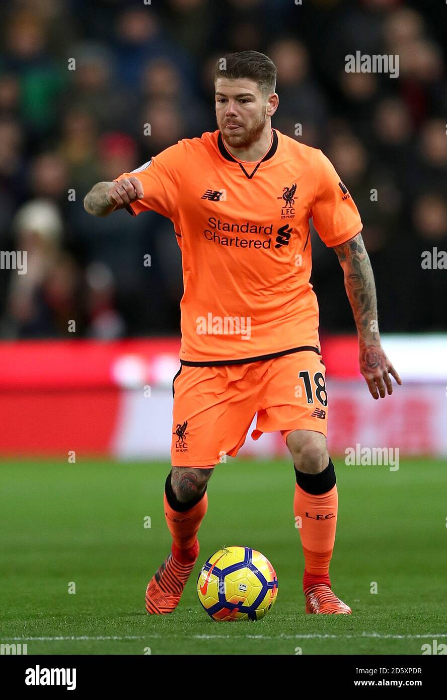 Liverpools alberto moreno hi-res stock photography and images - Alamy