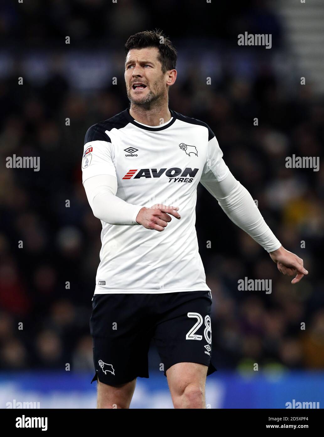 Derby County's David Nugent Stock Photo - Alamy