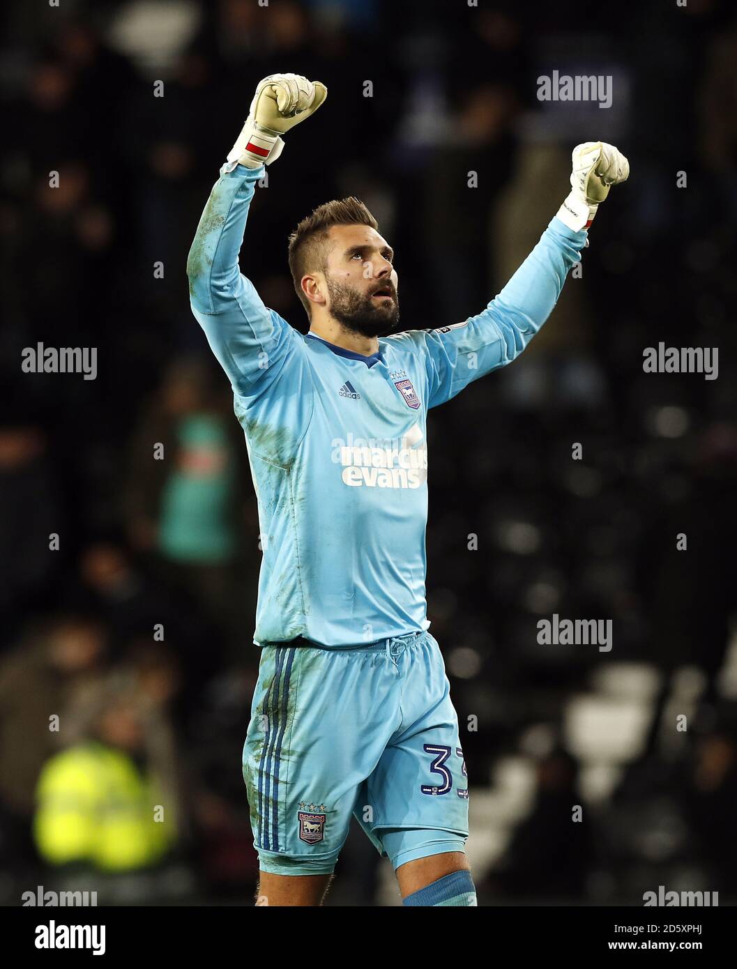 Ipswich Town goalkeeper Bartosz Bialkowski Stock Photo - Alamy