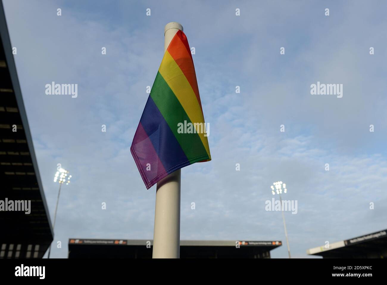 Corner flags hi-res stock photography and images - Alamy