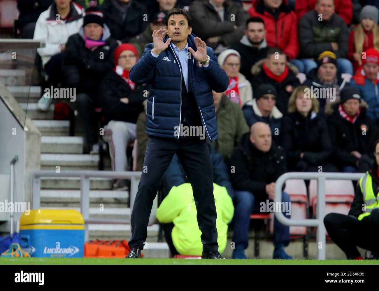 Sunderland manager chris coleman hi-res stock photography and images ...