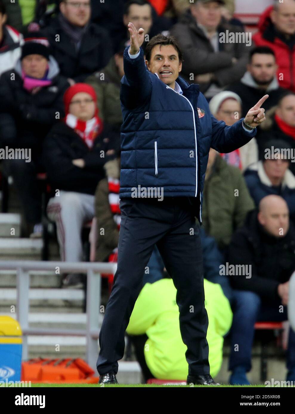 Sunderland manager Chris Coleman Stock Photo - Alamy