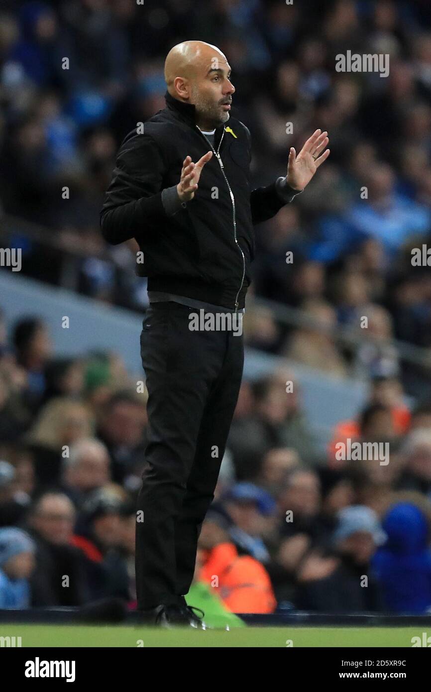 Manchester City manager Pep Guardiola Stock Photo - Alamy