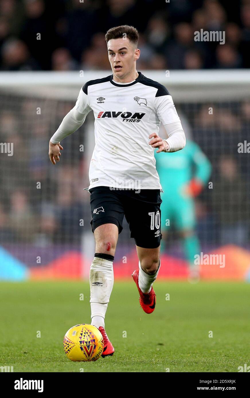 Derby County's Tom Lawrence Stock Photo - Alamy