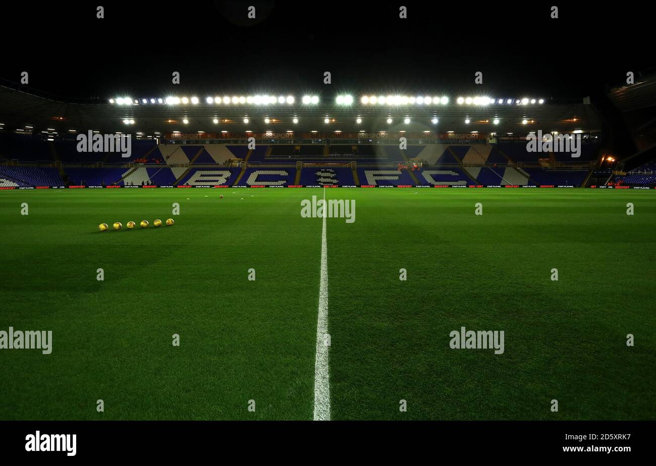 A general view of the pitch and stands before kick-off Stock Photo - Alamy