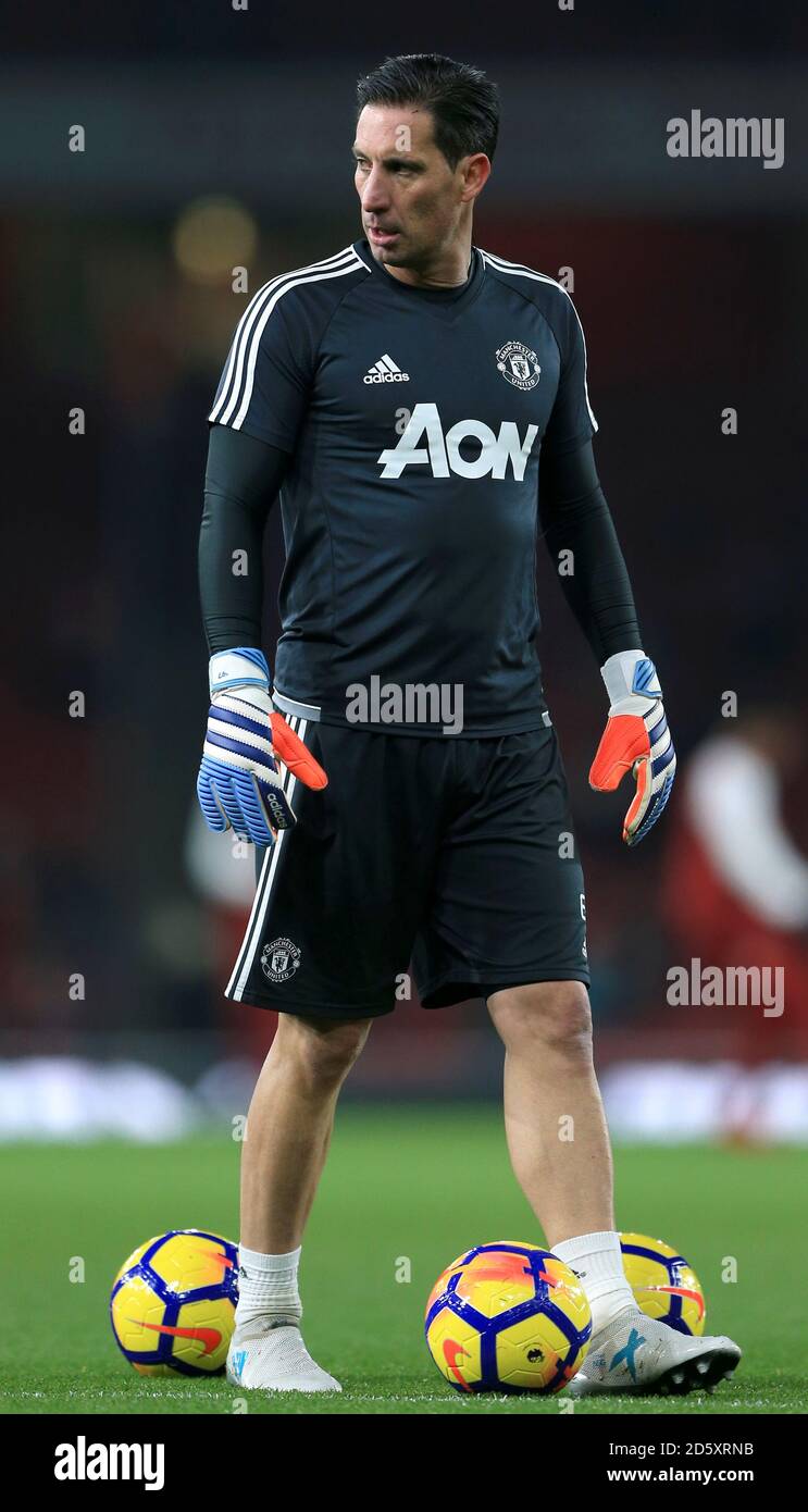 Manchester United goalkeeping coach Emilio Alvarez Stock Photo - Alamy
