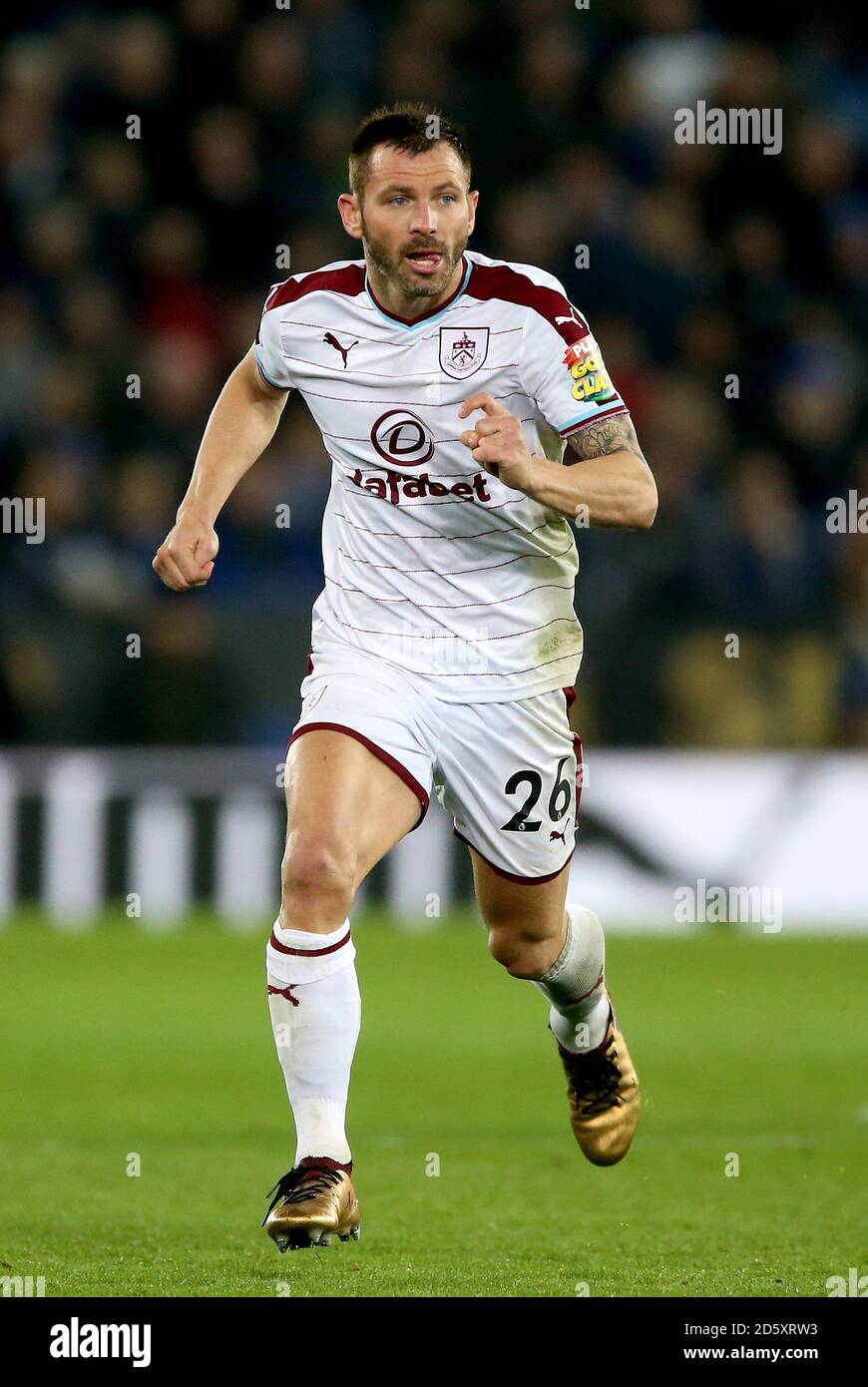 Burnley's Phil Bardsley Stock Photo - Alamy