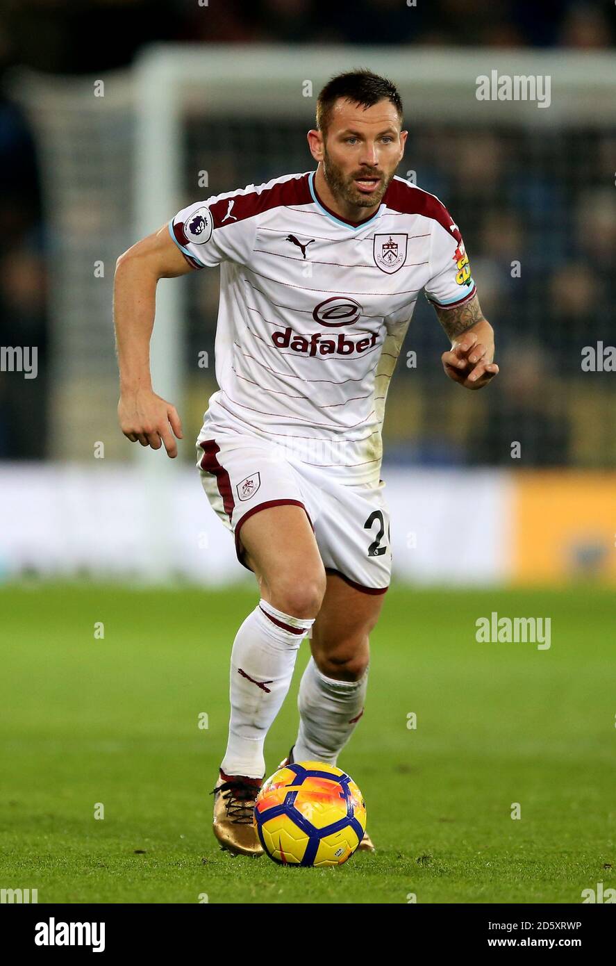 Burnley's Phil Bardsley Stock Photo - Alamy