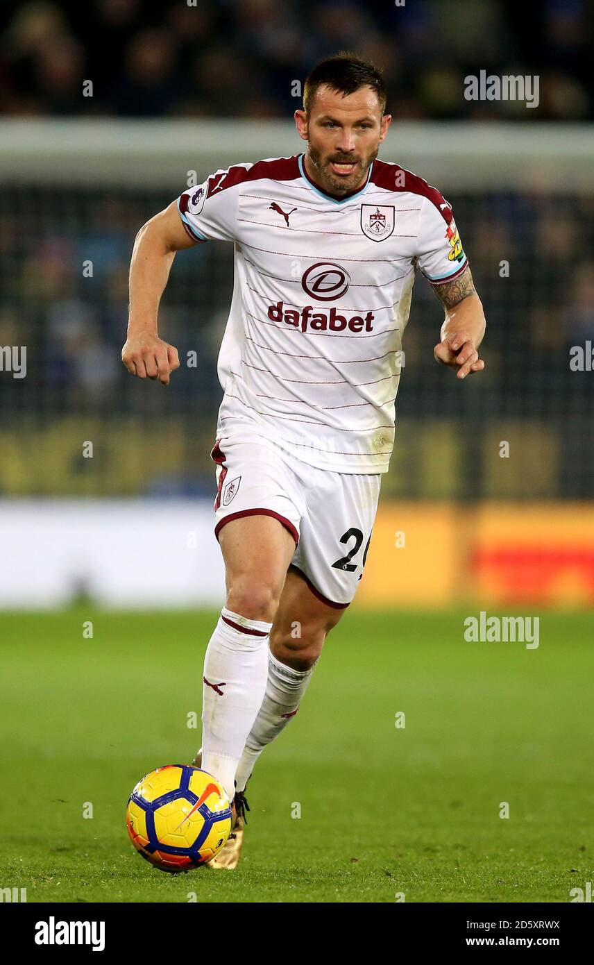 Burnley's Phil Bardsley Stock Photo - Alamy