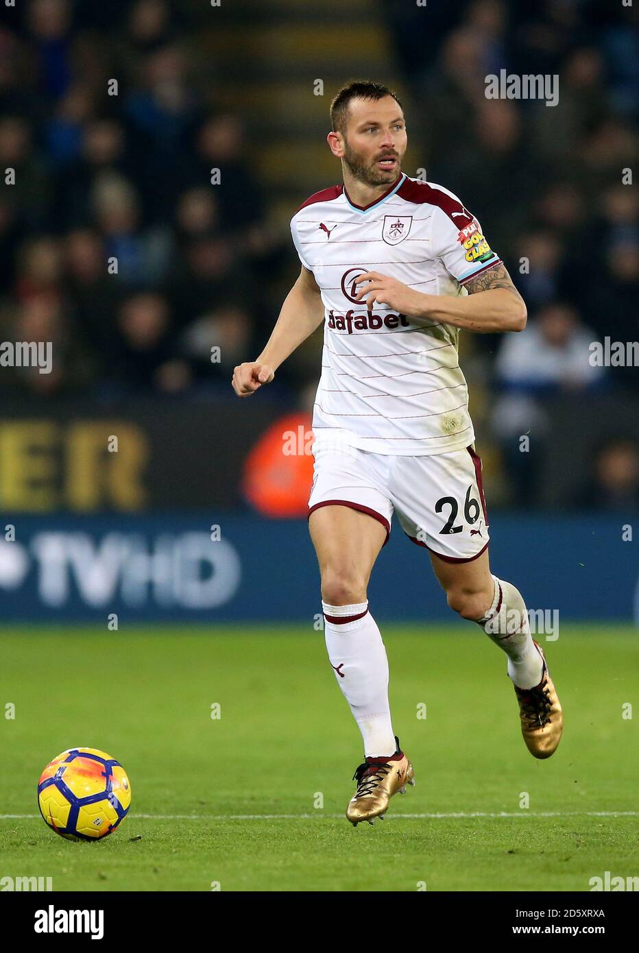 Burnley's Phil Bardsley Stock Photo - Alamy