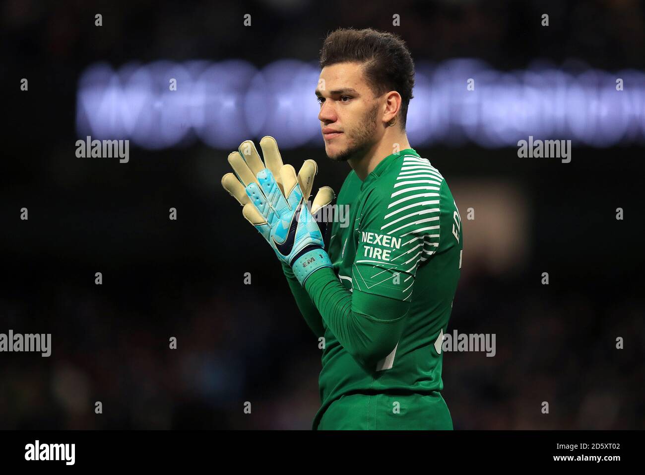 Manchester City goalkeeper Ederson Stock Photo - Alamy