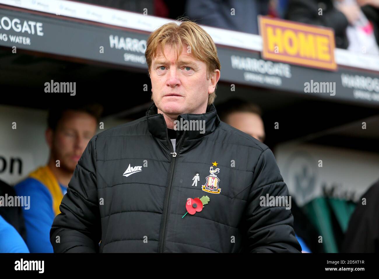 Bradford City manager Stuart McCall Stock Photo - Alamy