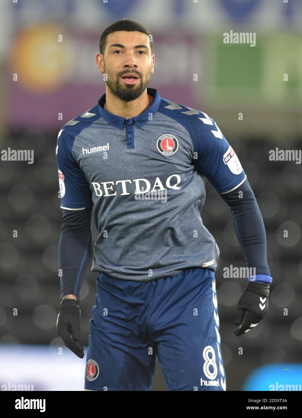 Charlton Athletic's Leon Best in action Stock Photo - Alamy