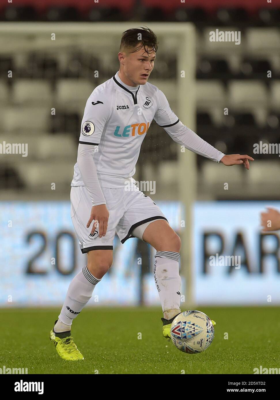 Swansea City's Liam Cullen Stock Photo - Alamy