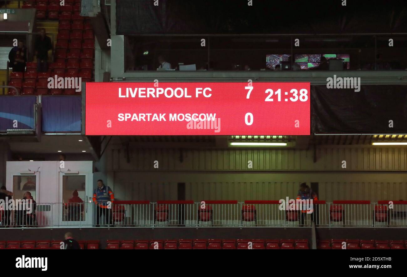 Liverpool 7 0 hi-res stock photography and images - Alamy