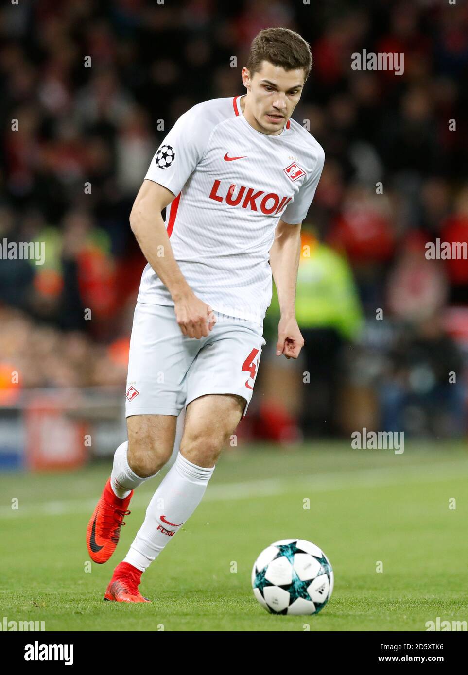 Spartak Moscow's Roman Zobnin Stock Photo - Alamy