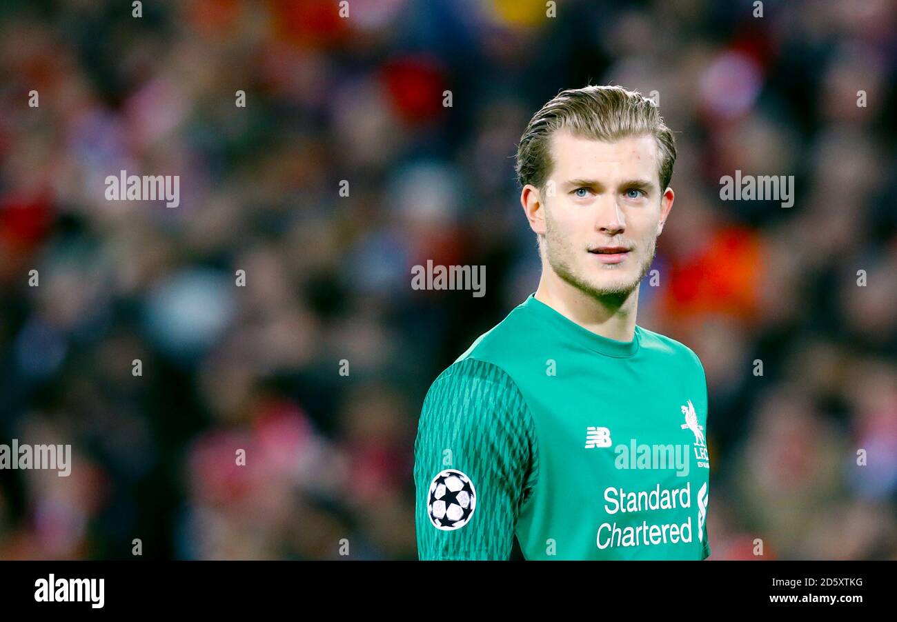 Liverpool goalkeeper Loris Karius Stock Photo - Alamy