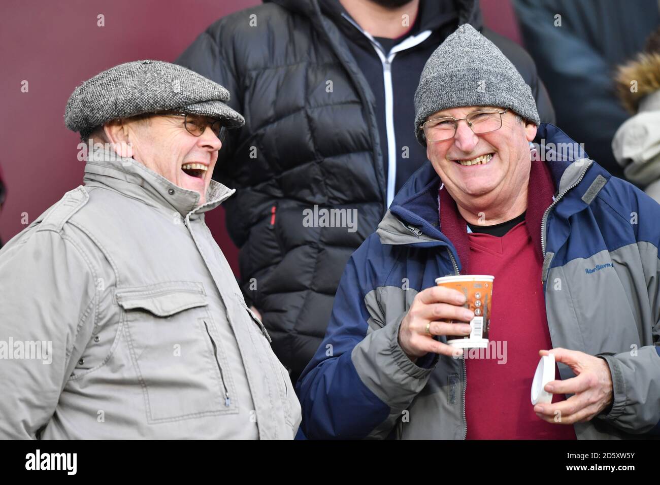 A general view of fans in the stands during the match Stock Photo - Alamy