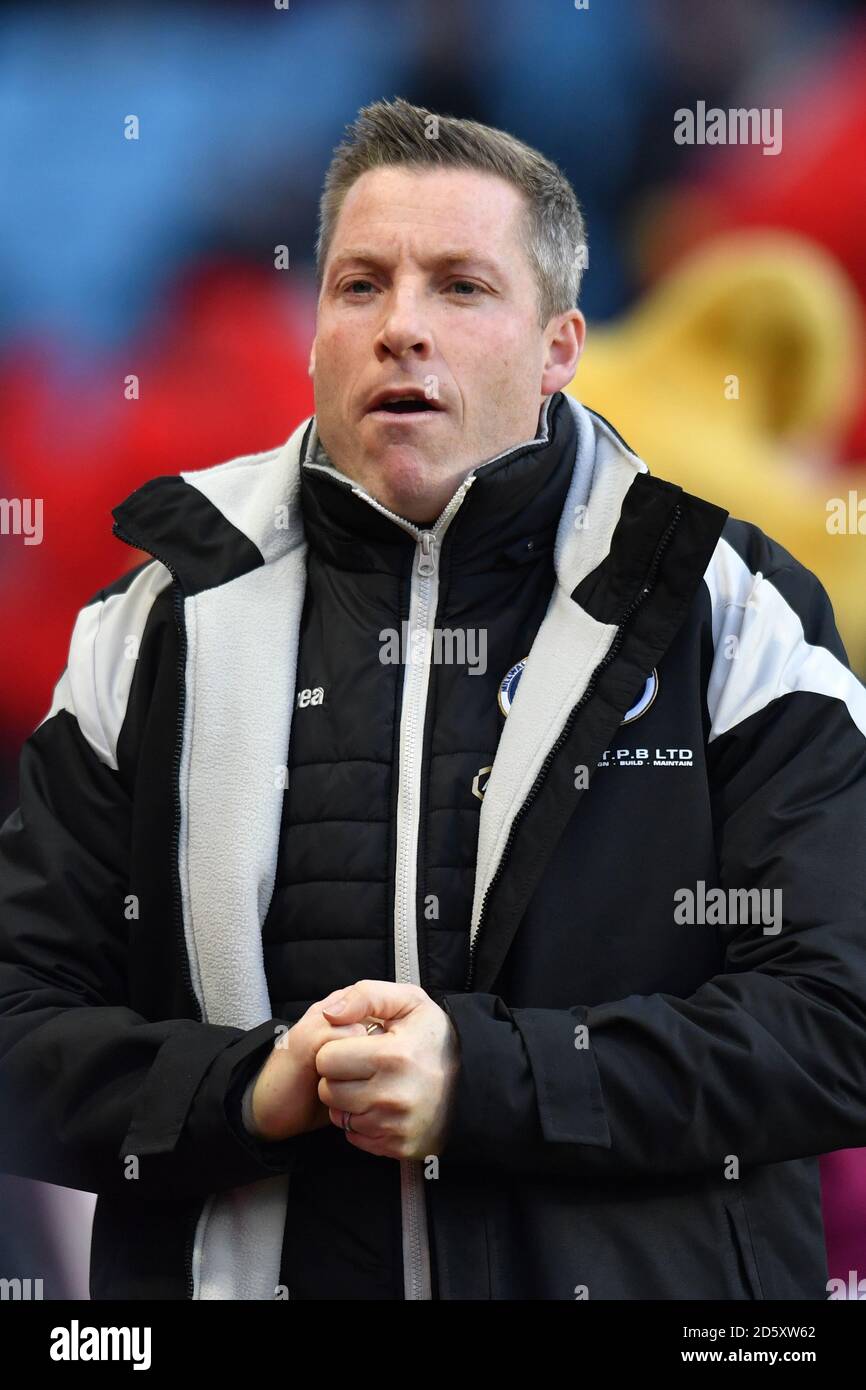 Millwall manager neil harris hi-res stock photography and images - Alamy