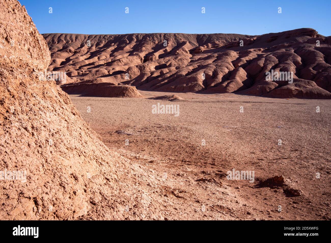 The red landscape in the Puna Salteña, red arid desert Stock Photo - Alamy